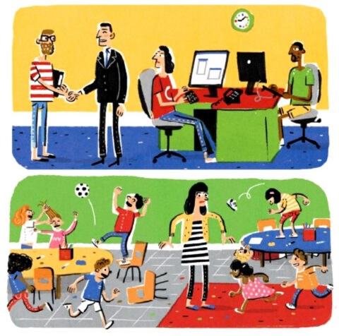 Practice English Listening A2 Exercises - First day nerves - English ...